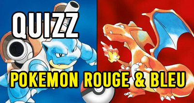 Quiz Pokémon Rouge & Bleu : 20 questions pour vous tester